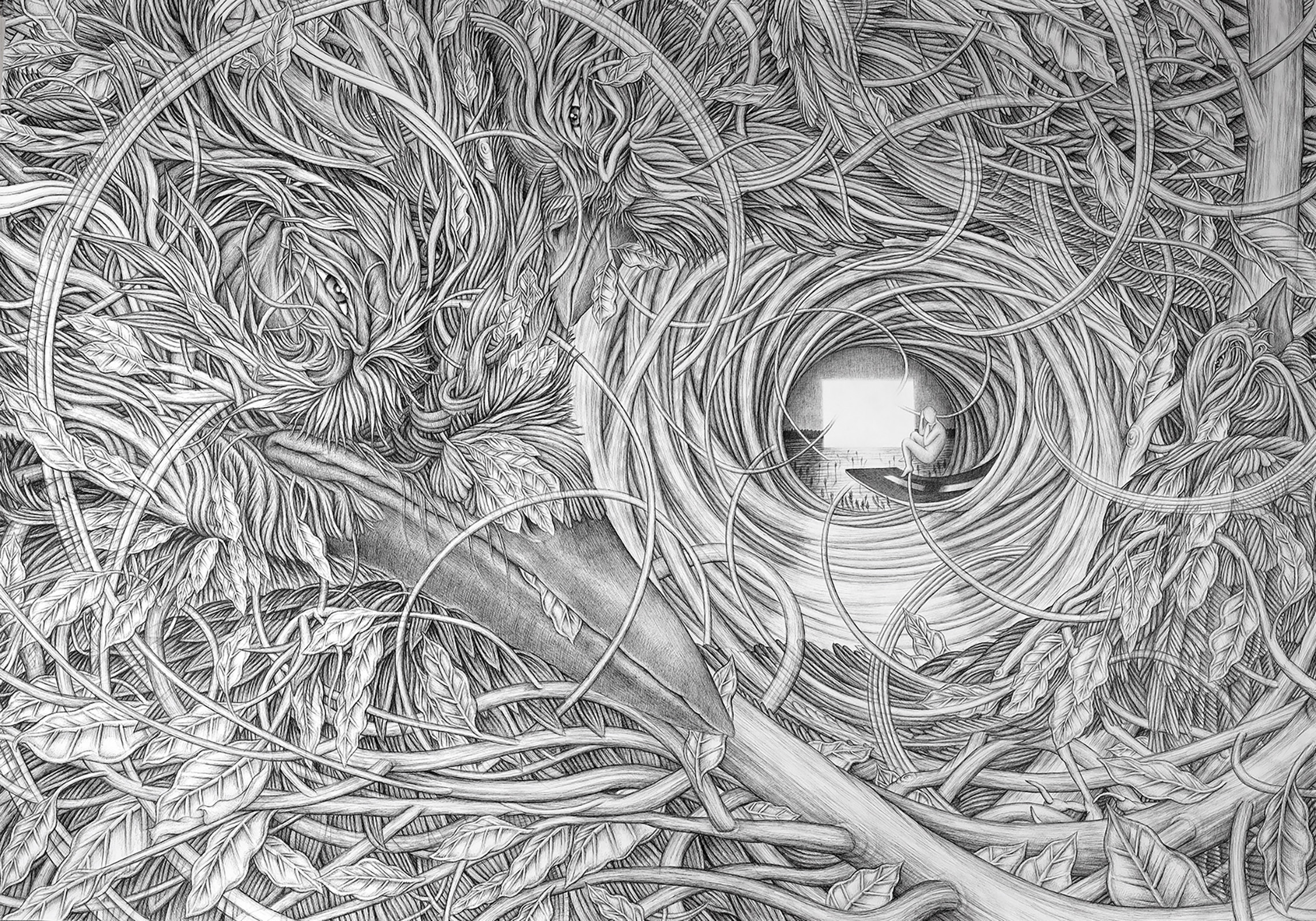 Eeva Honkanen : Humus (taking over) - Finnish American Heritage Center