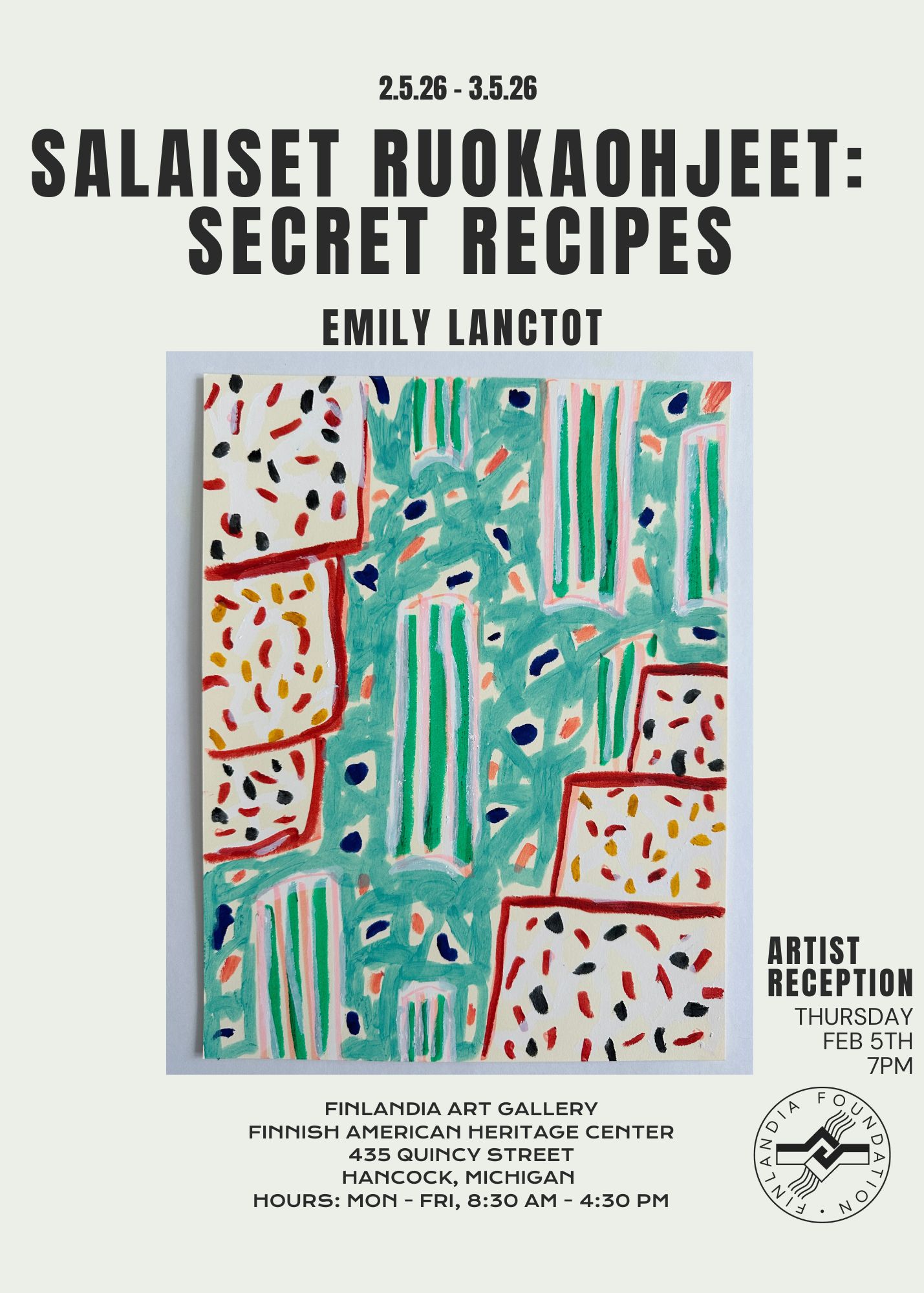 Emily Lanctot - Salaiset Ruokaohjeet: Secret Recipes - Finnish American ...